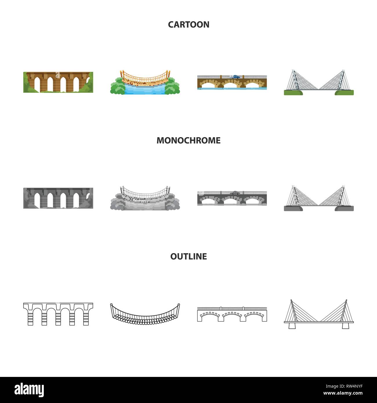 Isolated Object Of Connection And Design Icon Set Of Connection And Side Stock Vector