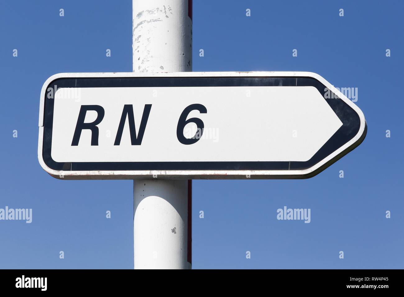 6 sign hi-res stock photography and images - Alamy