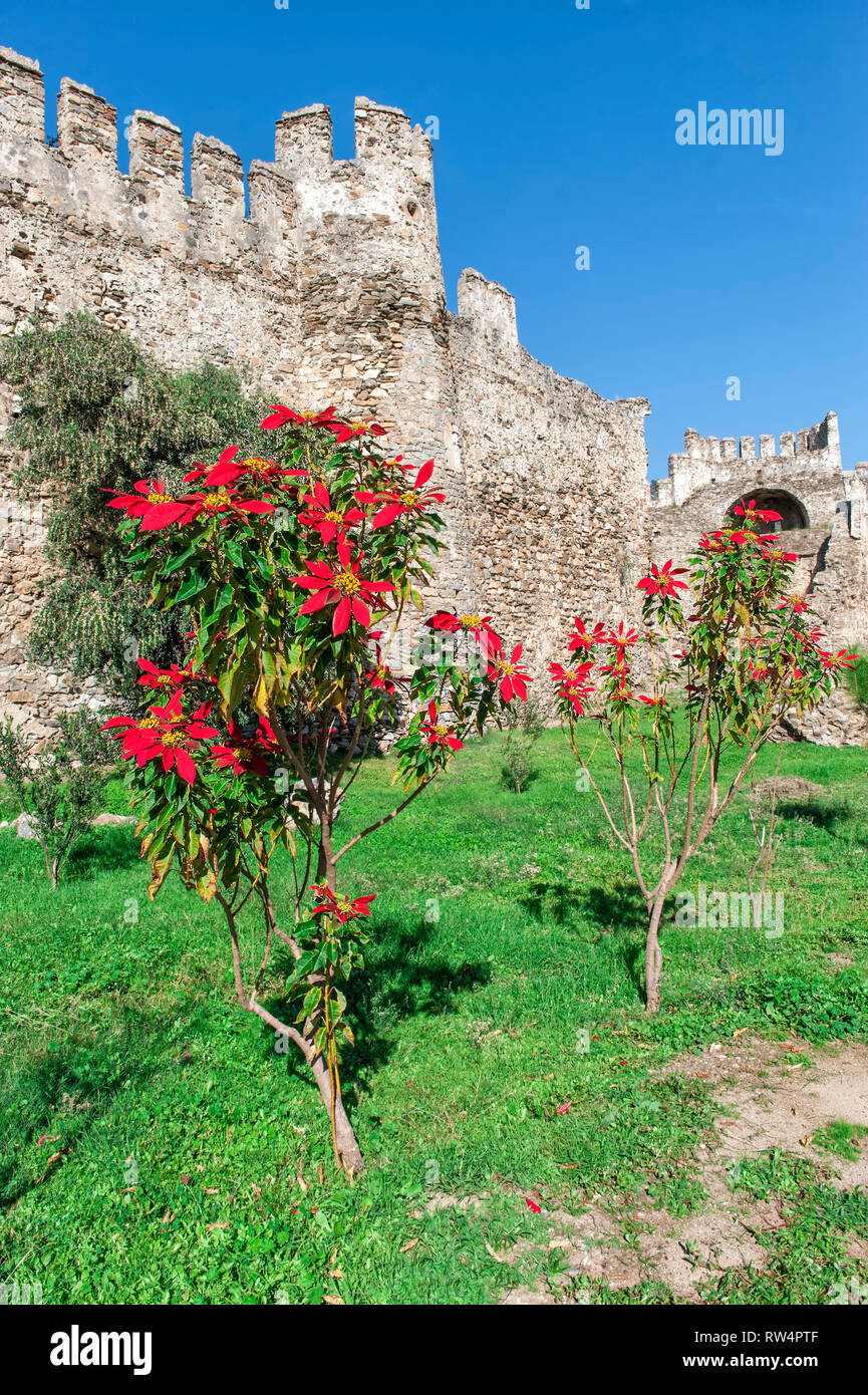 Mamure castle, Anamur, Anatolia, Southwest Turkey Stock Photo - Alamy
