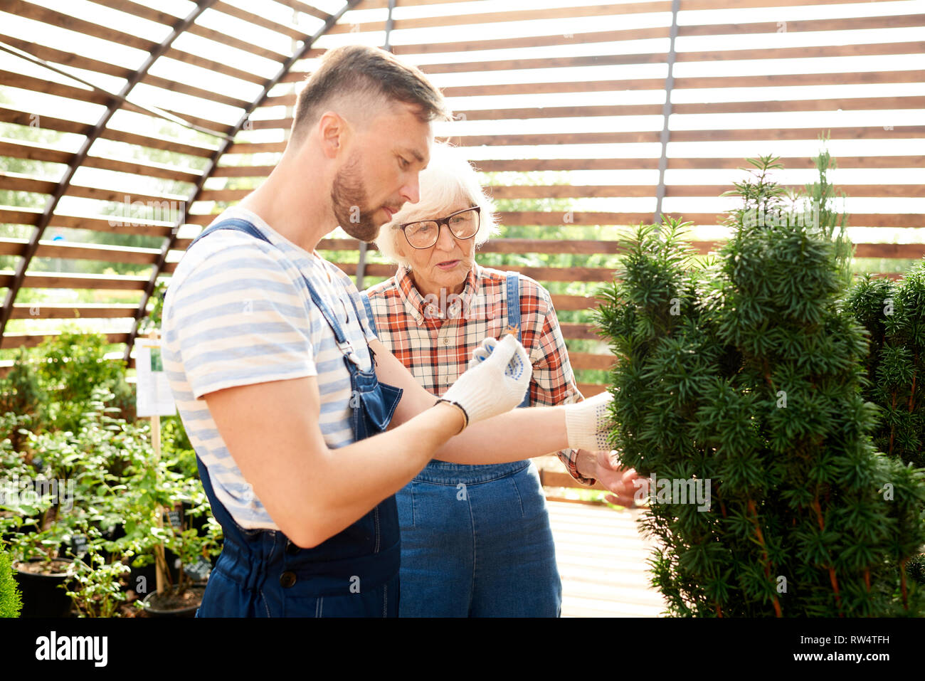 Caring farmers hi-res stock photography and images - Alamy