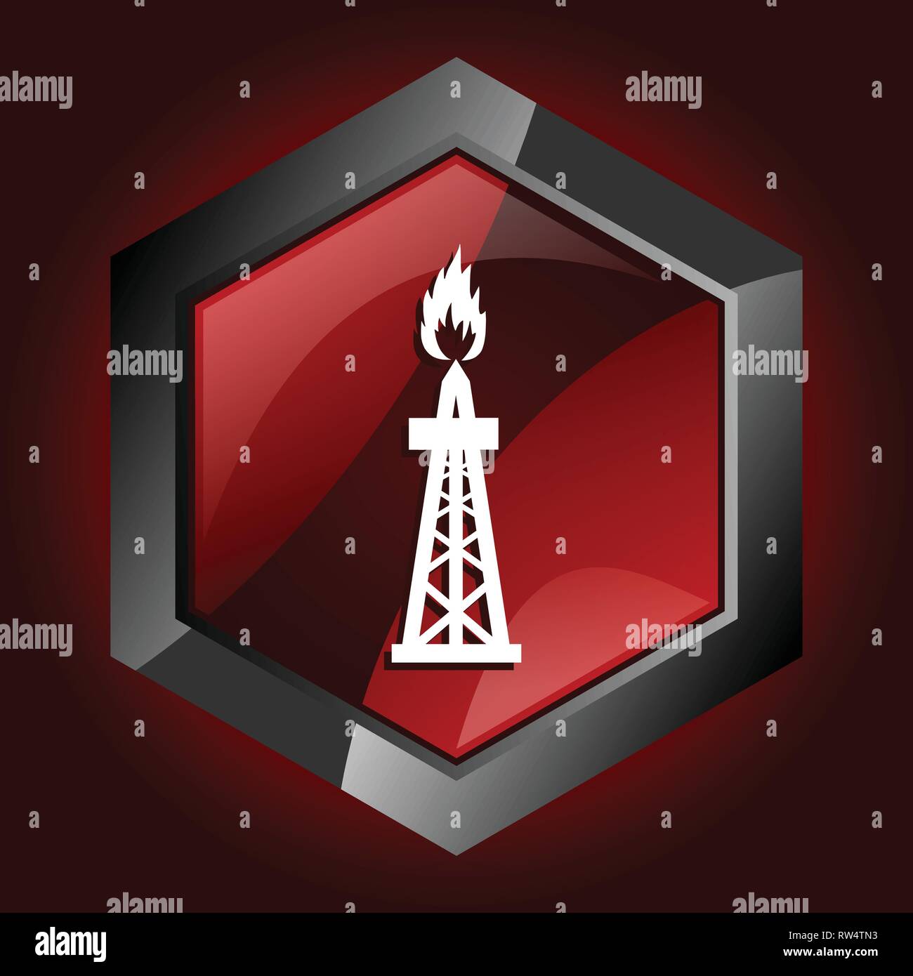 Hexagonal platform Stock Vector Images - Alamy