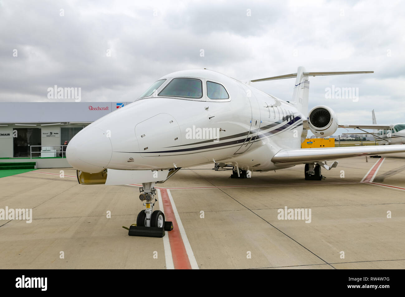 ISTANBUL, TURKEY - SEPTEMBER 30, 2018: Textron Aviation Cessna 700 ...
