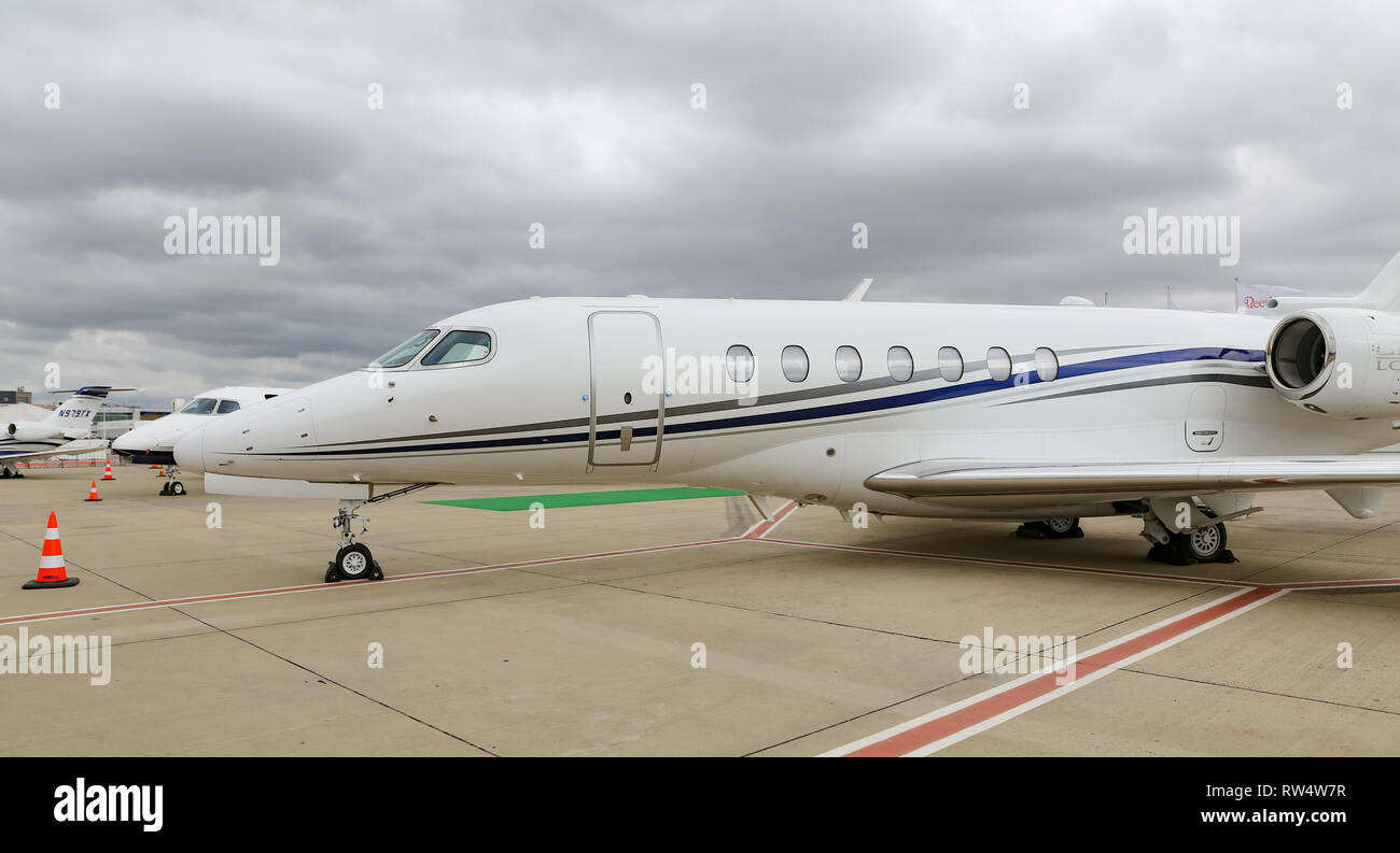 ISTANBUL, TURKEY - SEPTEMBER 30, 2018: Textron Aviation Cessna 700 ...