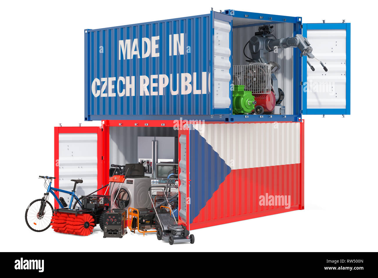 Production and shipping of electronic and appliances from Czech ...