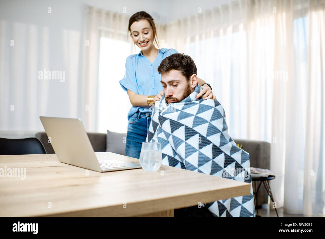Adult sick blanket hi-res stock photography and images - Alamy
