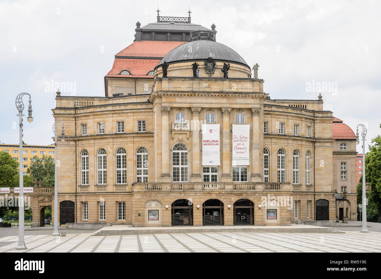 Theaterplatz chemnitz germany hi-res stock photography and images - Alamy