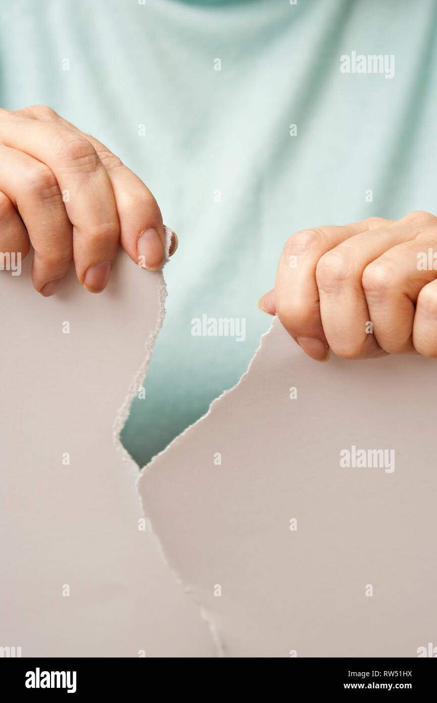 Teared apart hi-res stock photography and images - Alamy