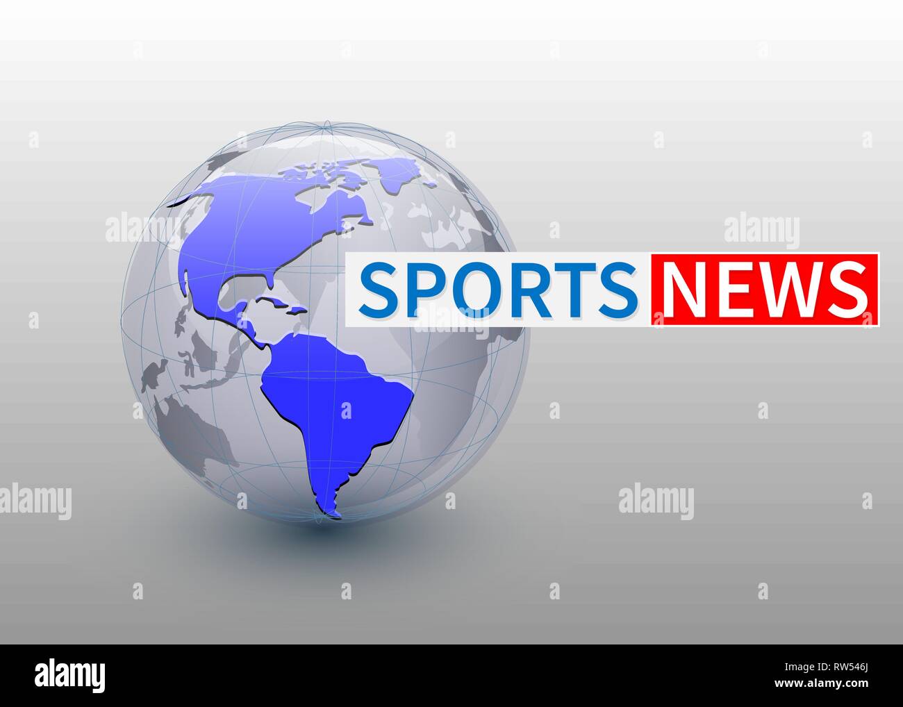 Sports news graphic hi-res stock photography and images - Alamy