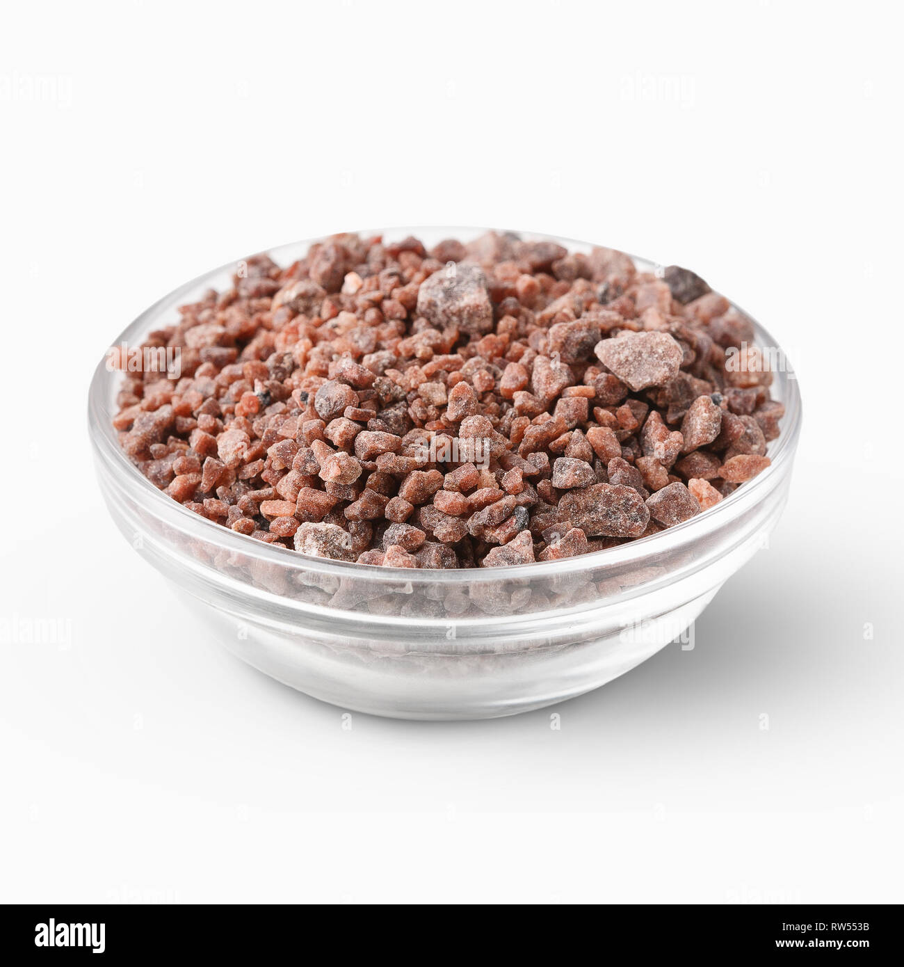Heap of Black indian salt isolated on white Stock Photo - Alamy
