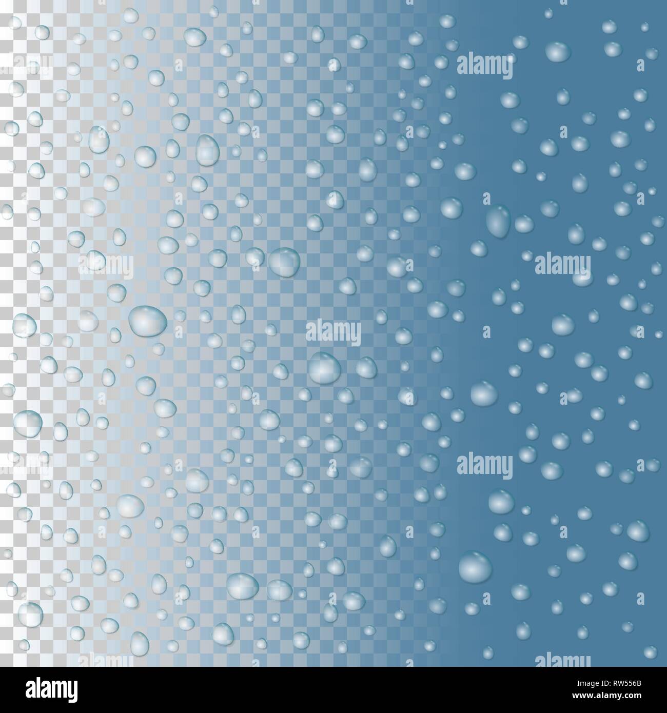 Water vapor shower Stock Vector Images - Alamy