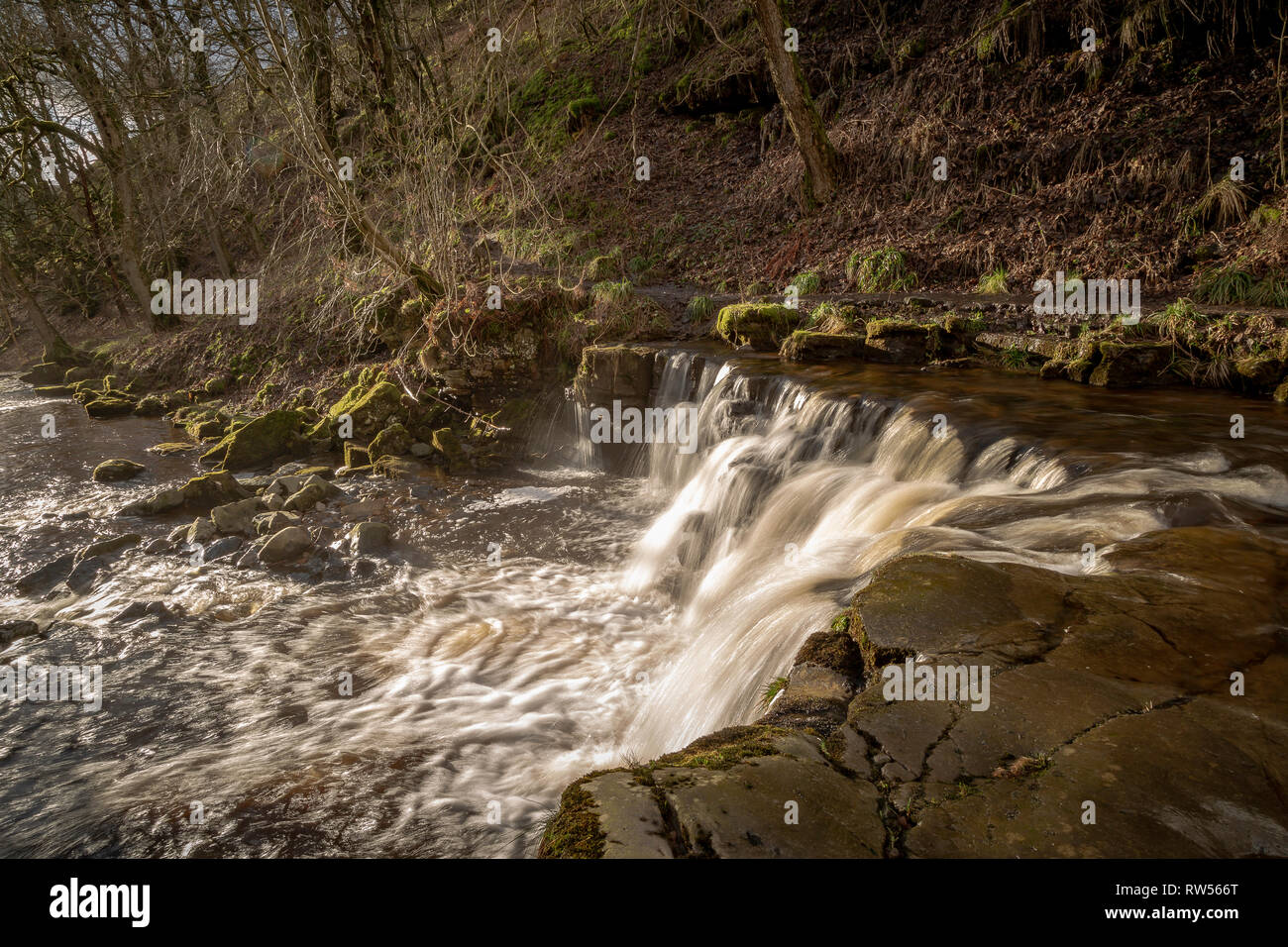 Ashgill force waterfall hi-res stock photography and images - Alamy