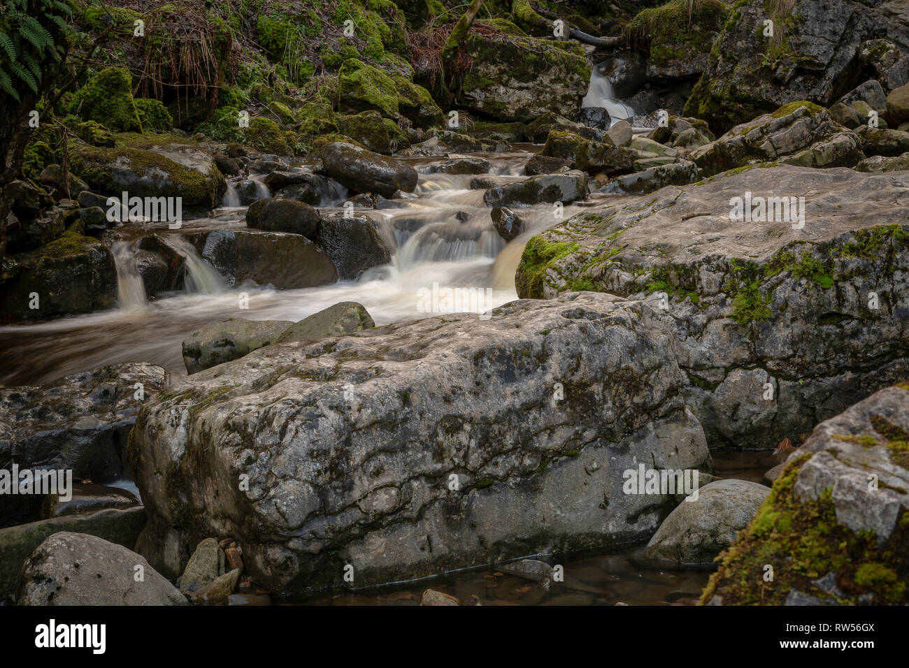 Ashgill waterfall hi-res stock photography and images - Alamy