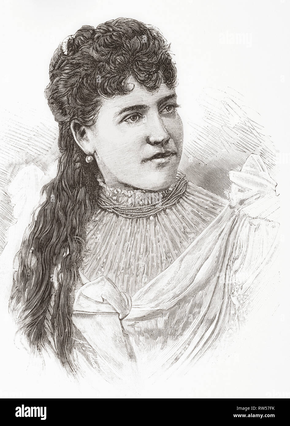 Antonia Ochoa de Miranda, 1868 - 1936. Mexican soprano opera singer ...