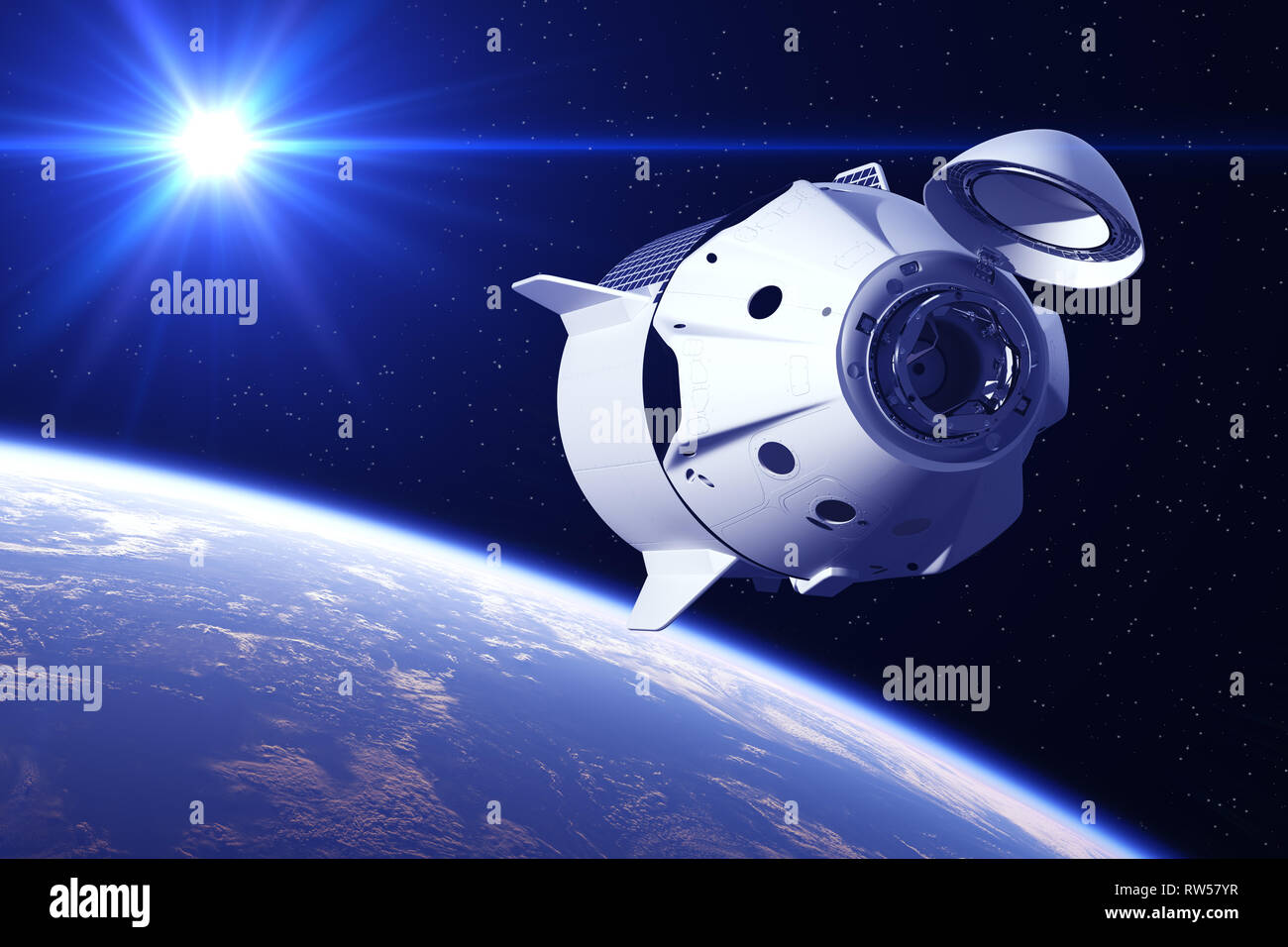 Nasa Prototype Spacecraft Lime Green