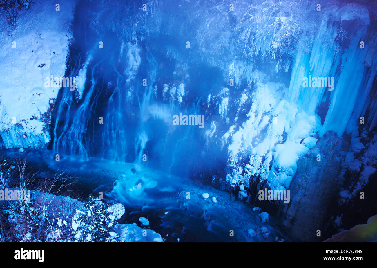 Shirahige waterfall hokkaido hi-res stock photography and images - Alamy