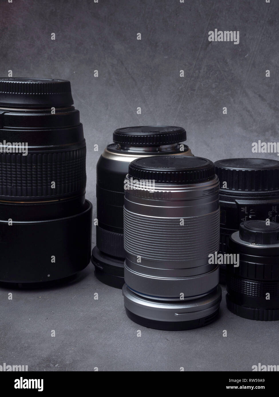 Multiple camera lenses hi-res stock photography and images - Alamy