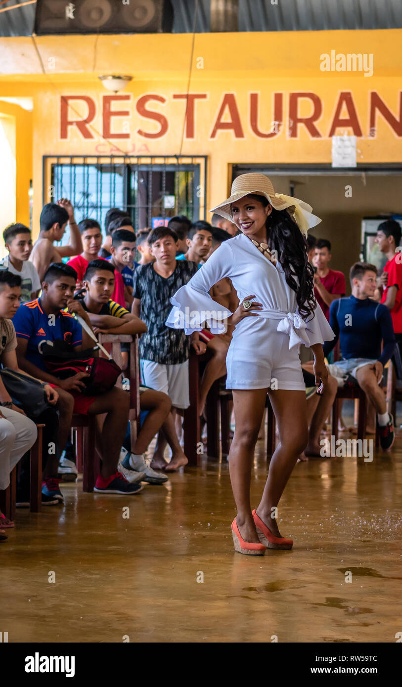 latin beauty pageant girl posing in Guatemala Stock Photo - Alamy
