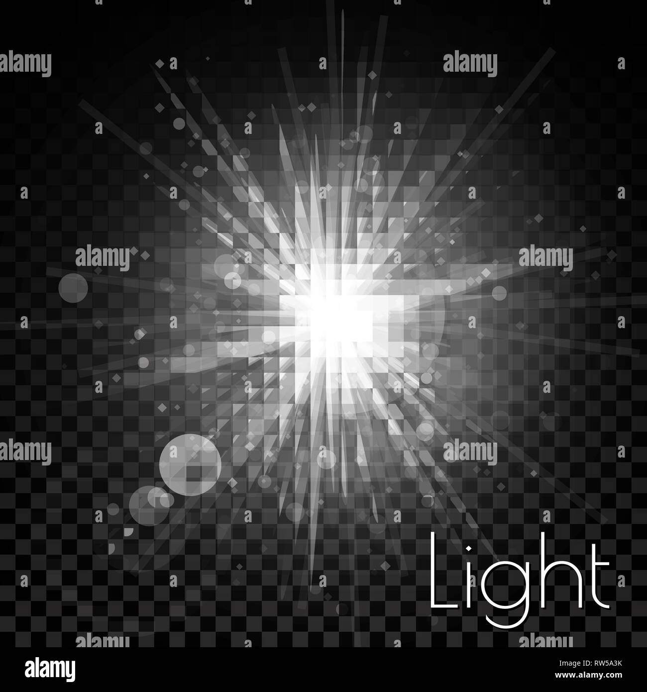 Twinkling light texture Stock Vector Images - Alamy
