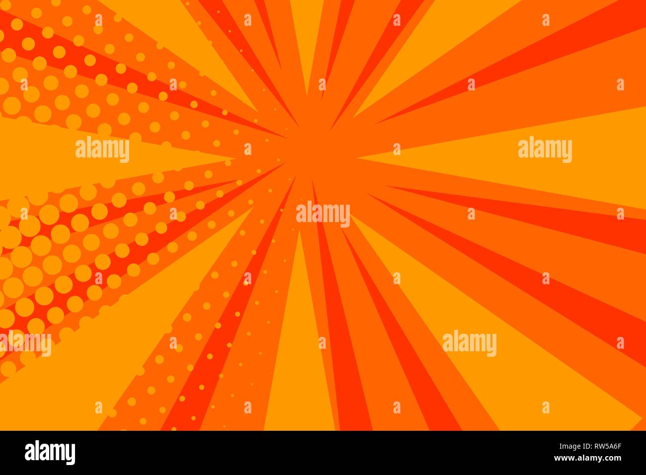 Comic book page explosion Stock Vector Images - Alamy