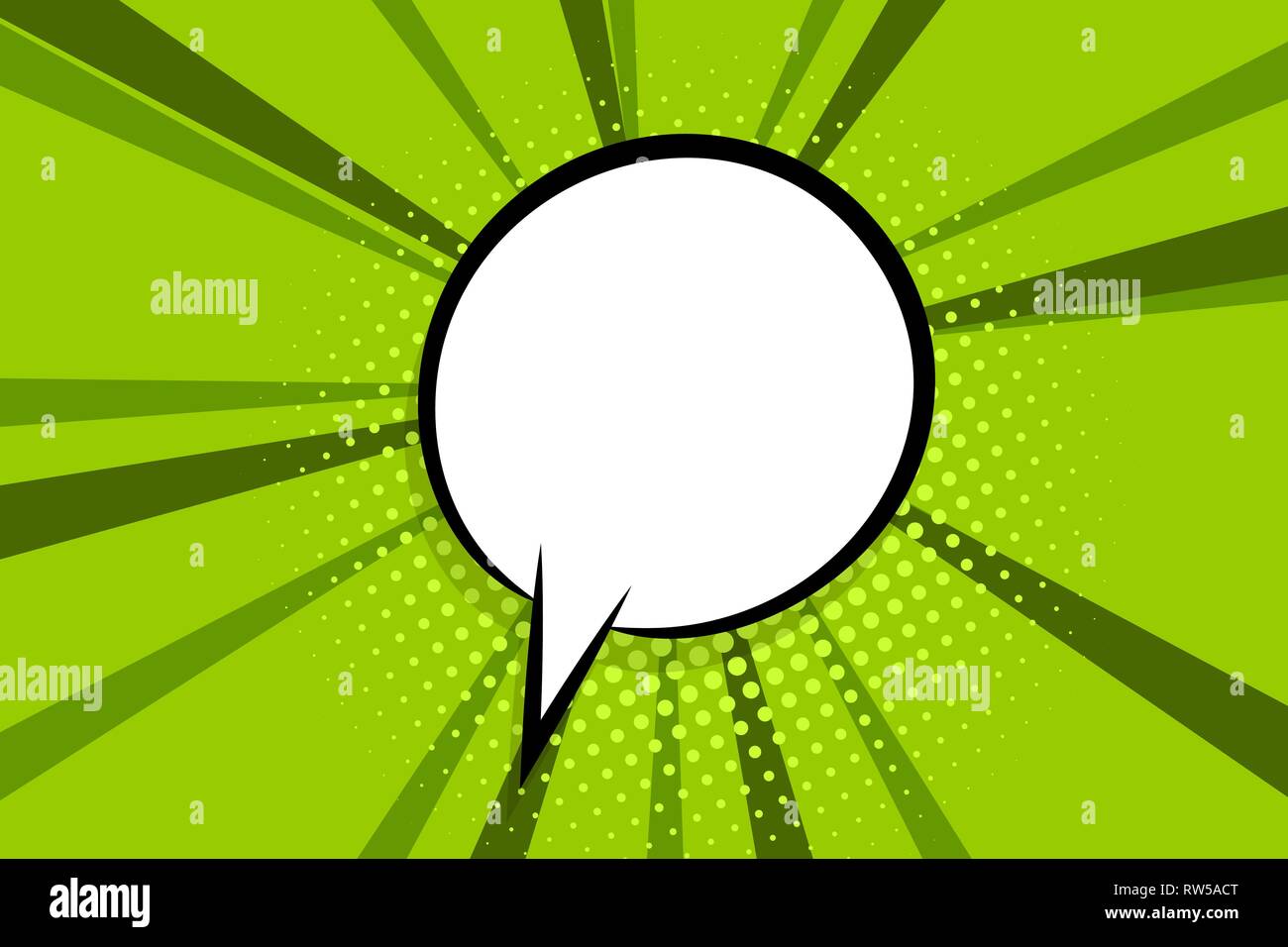 Comic book empty speech bubble pop art Stock Vector Image & Art - Alamy