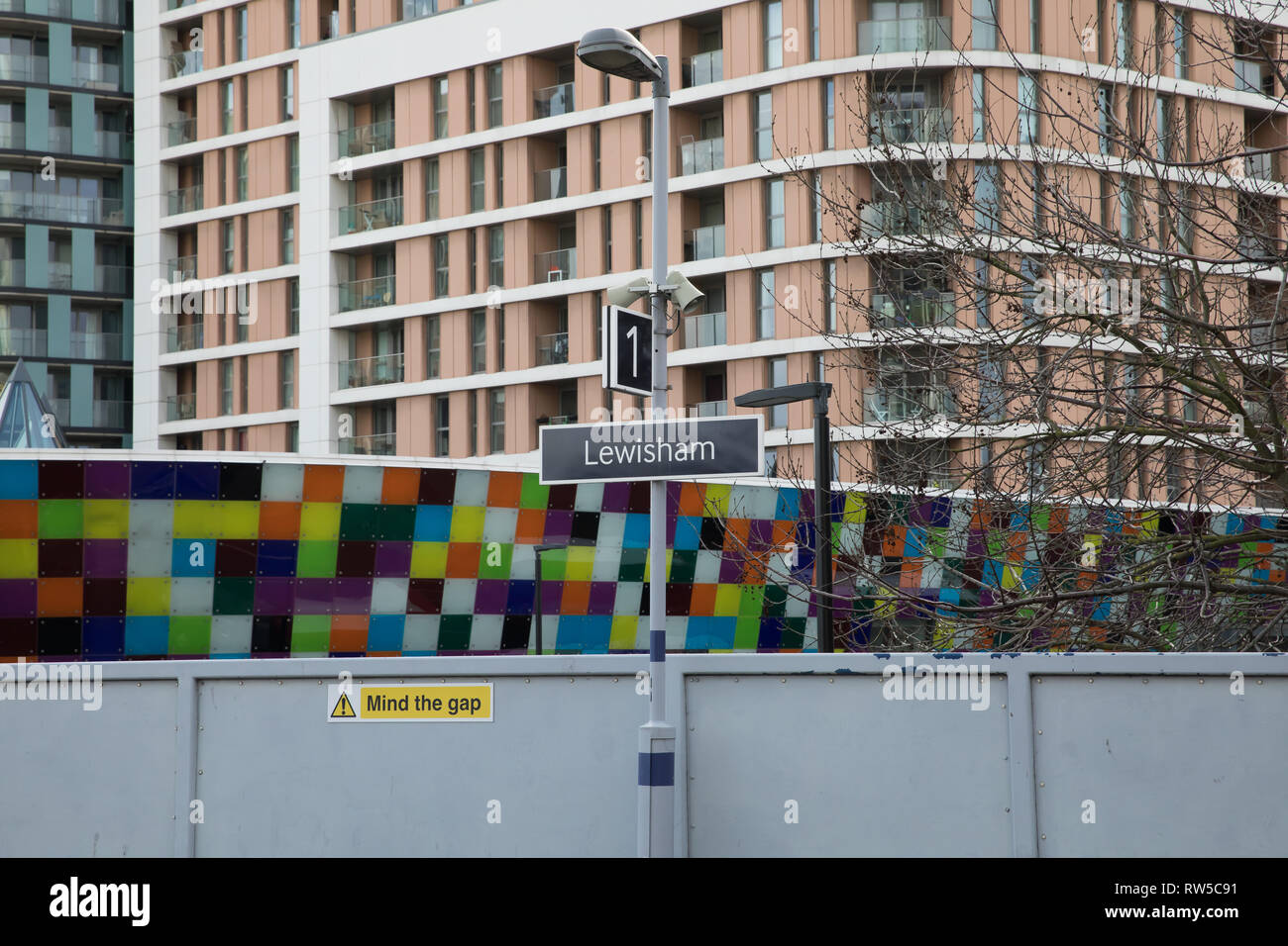 Lewisham train station in London Stock Photo - Alamy