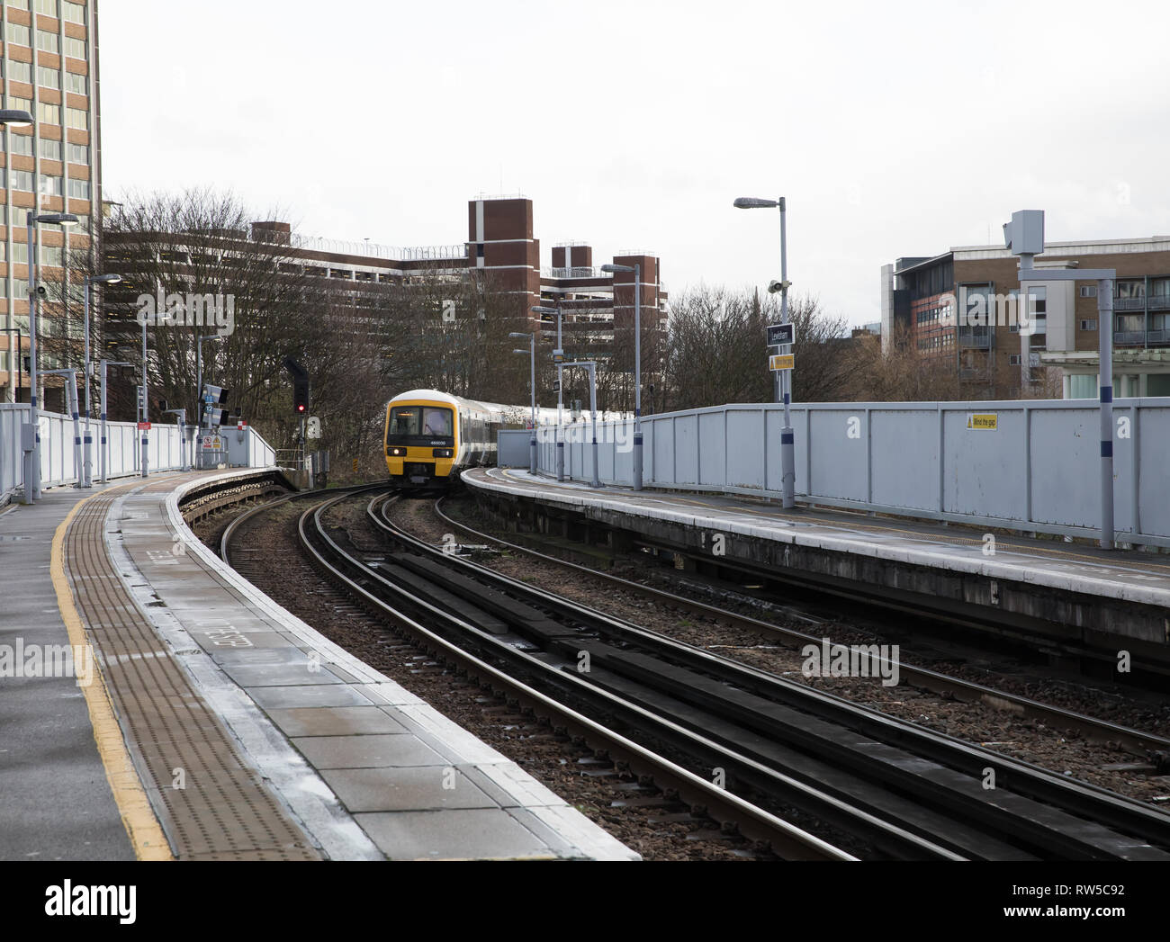 Lewisham train station in London Stock Photo - Alamy