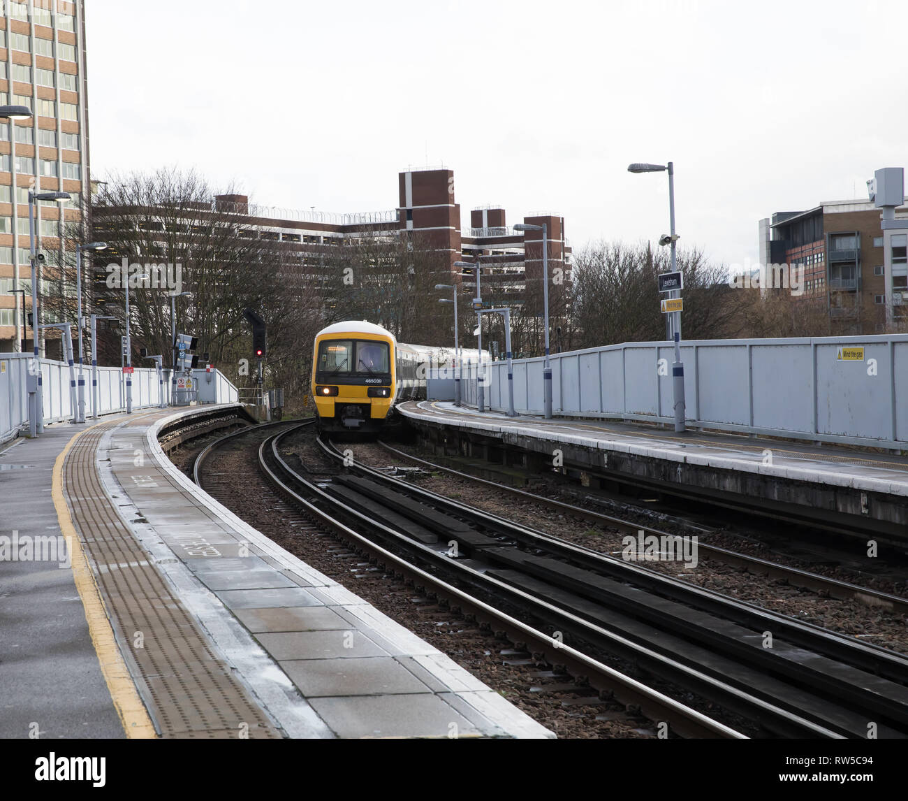 Lewisham train station in London Stock Photo - Alamy