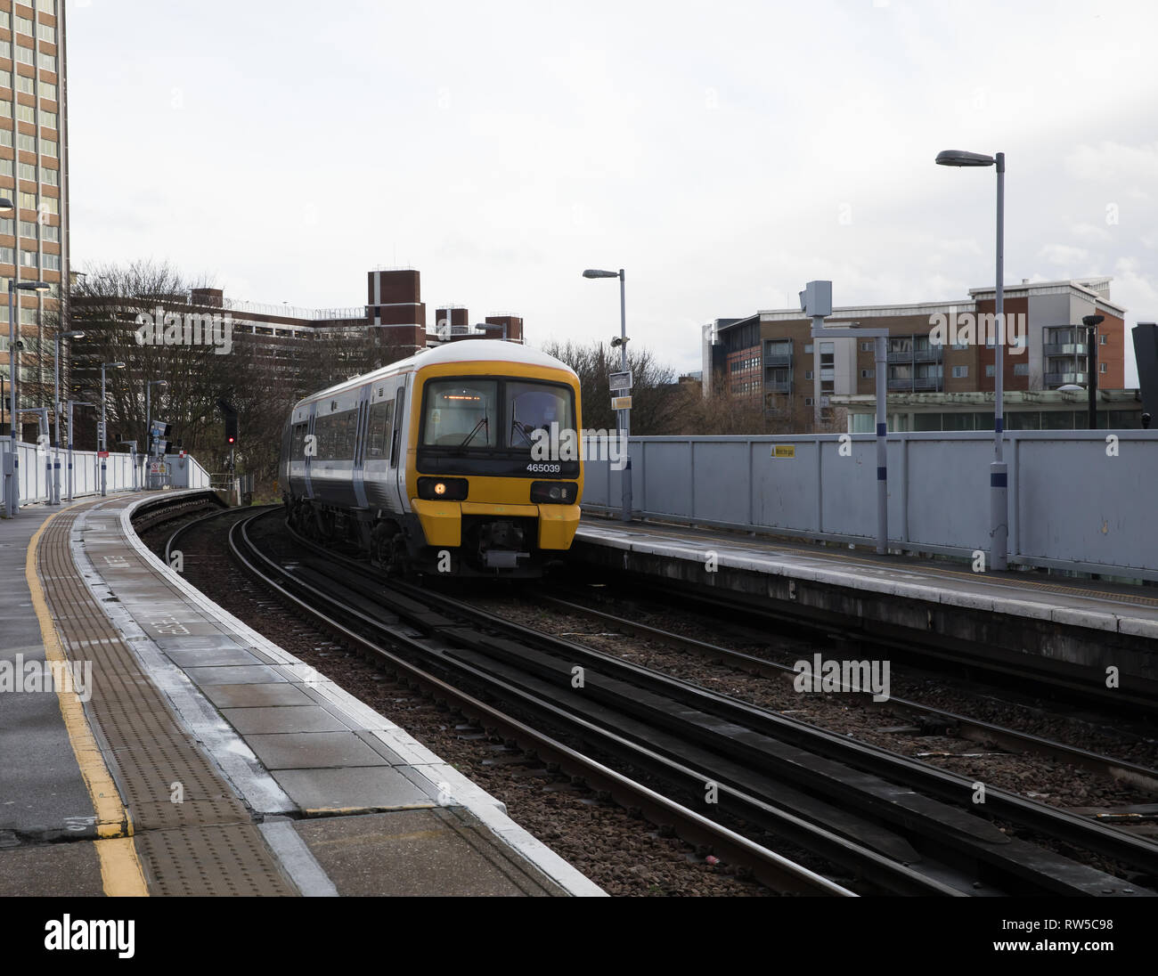 Lewisham train station in London Stock Photo - Alamy