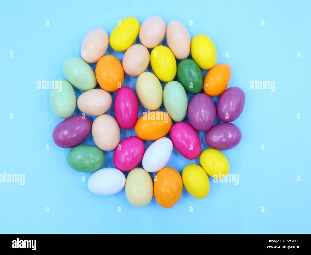 Colorful Funny Easter Composition Stock Photo - Alamy