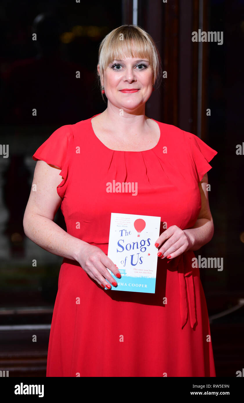 Emma Cooper at the Romantic Novel Of The Year Awards, held at the ...