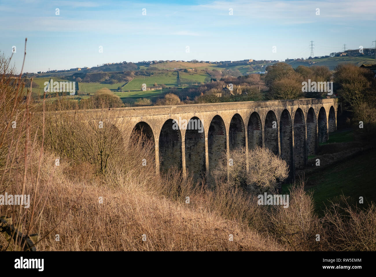 Thornton Viaduct part of the Great Northern Railway Trail which starts ...