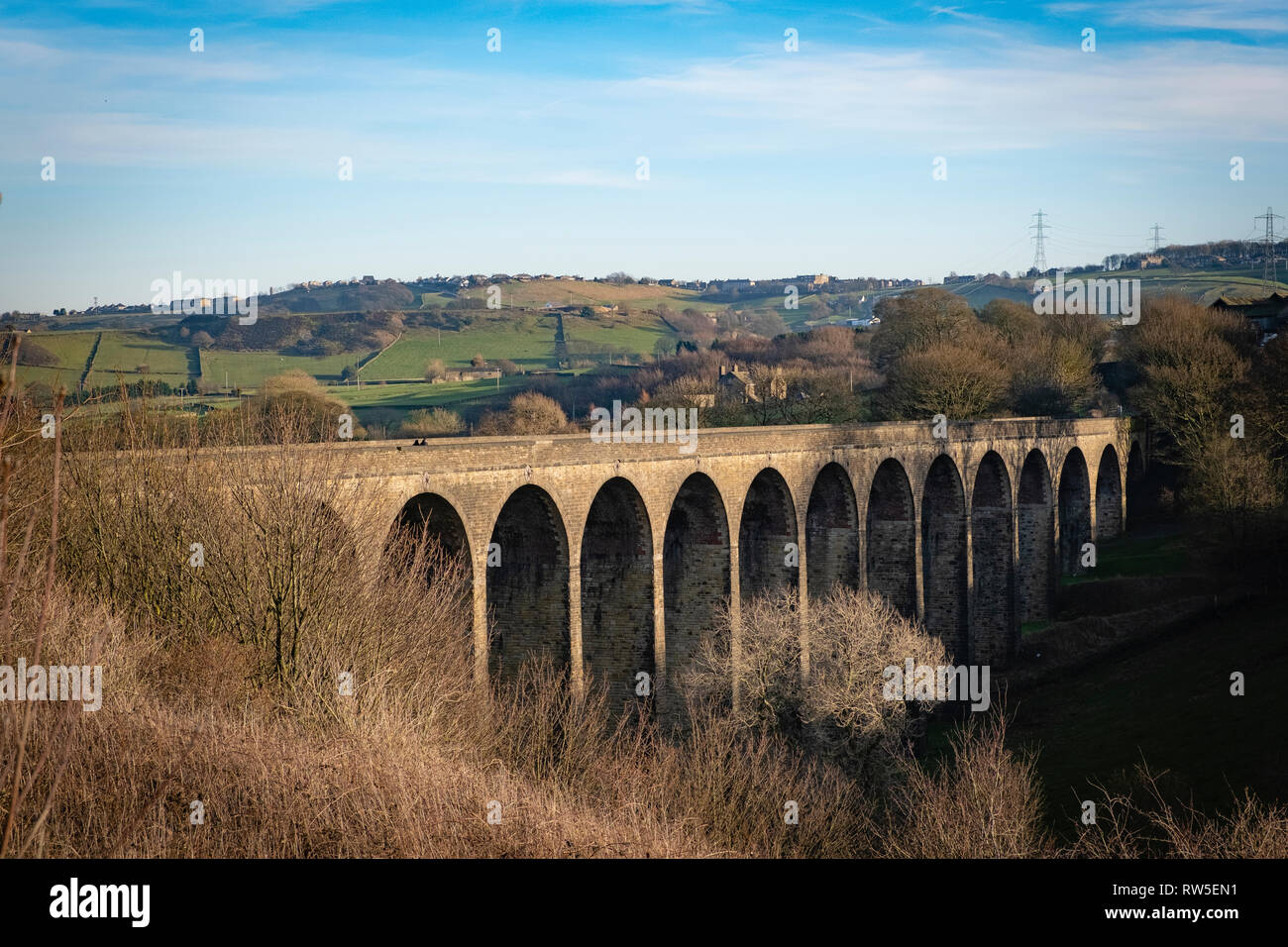 Thornton Viaduct part of the Great Northern Railway Trail which starts ...