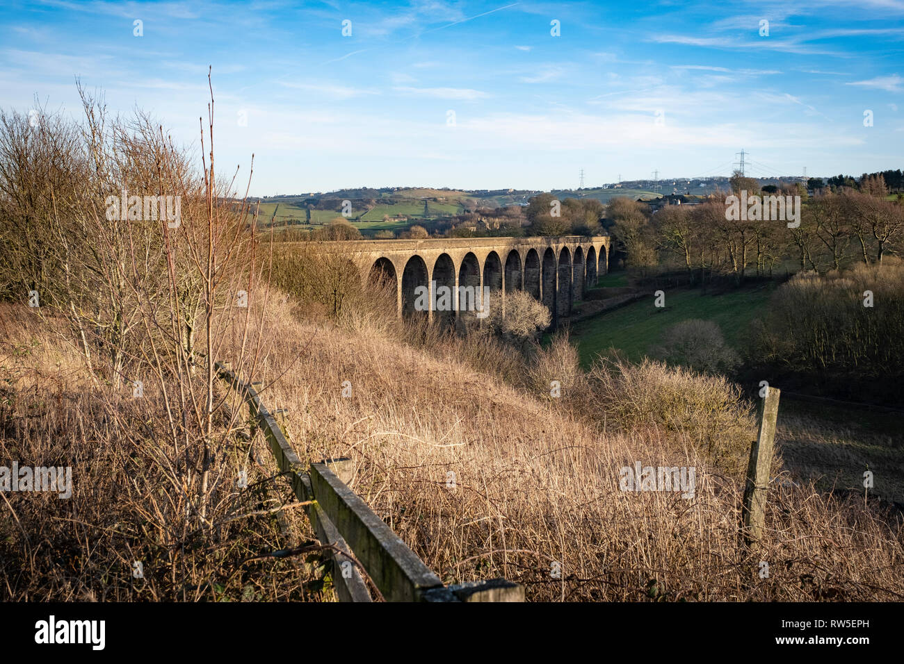 Thornton Viaduct part of the Great Northern Railway Trail which starts ...