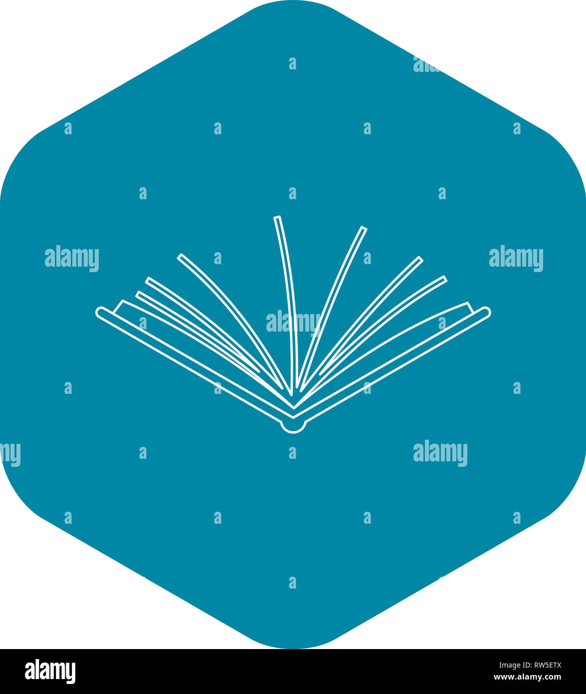 Open tutorial icon, outline style Stock Vector Image & Art - Alamy