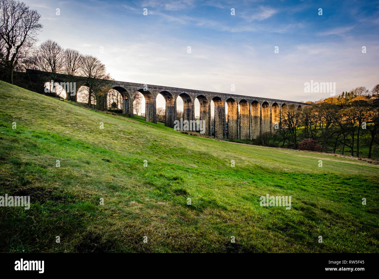 Thornton Viaduct part of the Great Northern Railway Trail which starts ...