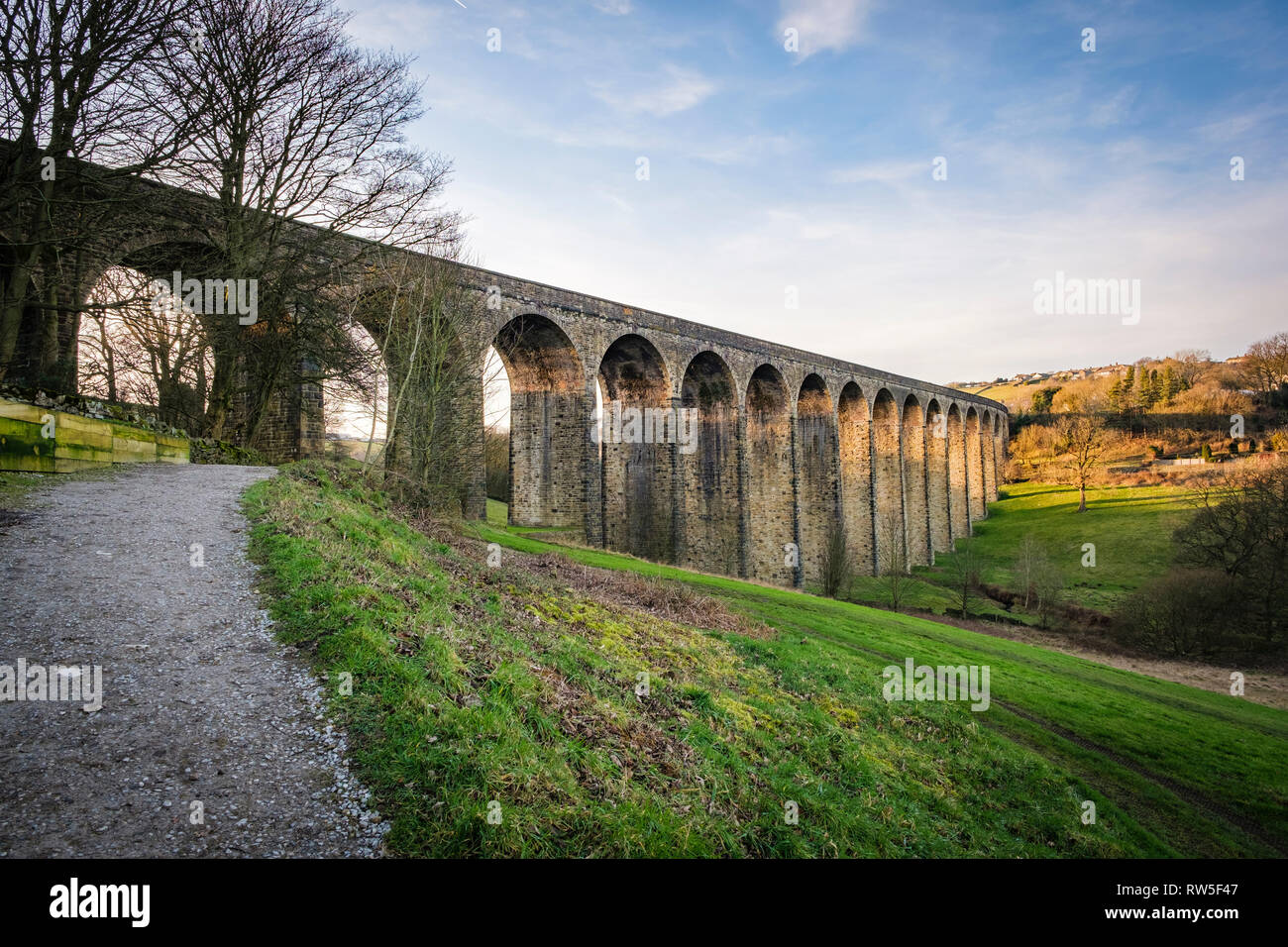Thornton Viaduct part of the Great Northern Railway Trail which starts ...