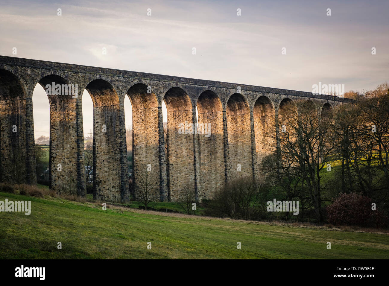 Thornton Viaduct part of the Great Northern Railway Trail which starts ...