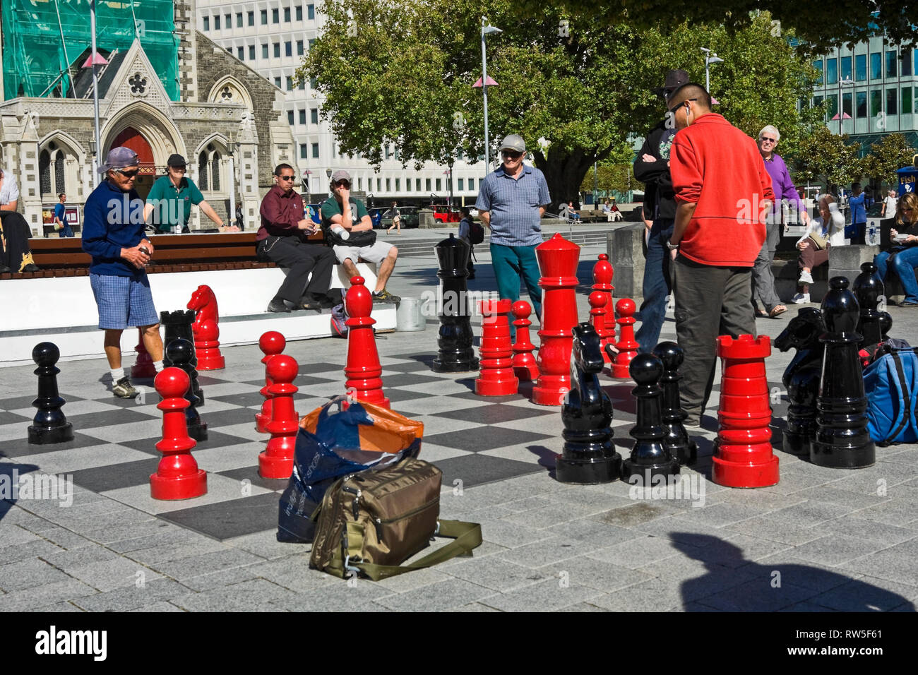 Outdoor Chess Stock Photos & Outdoor Chess Stock Images - Alamy