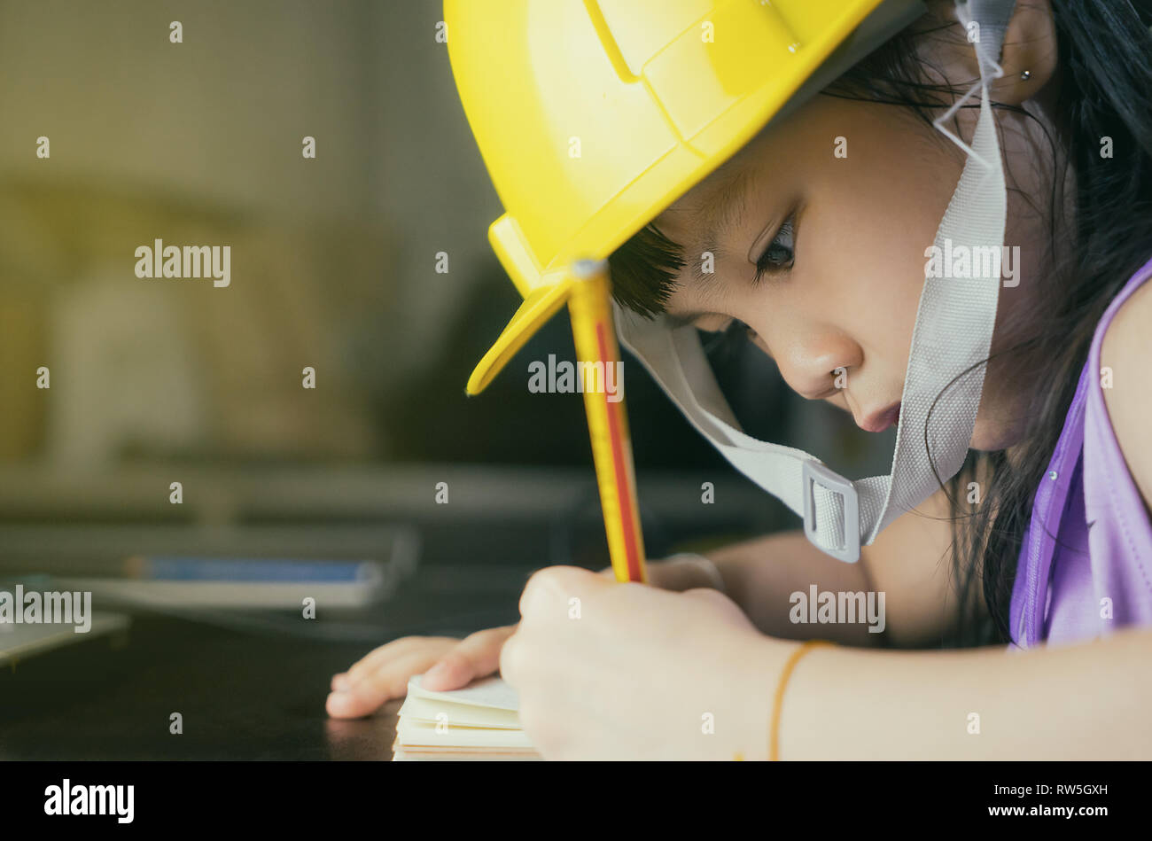 Engineering Kid education concept Stock Photo - Alamy