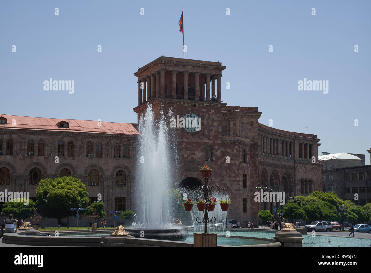 Yerevan central square hi-res stock photography and images - Alamy