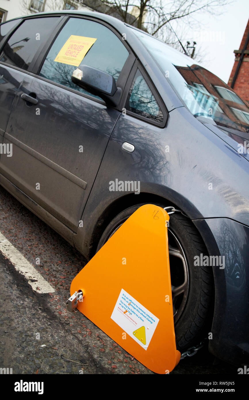 Untaxed vehicle hi-res stock photography and images - Alamy