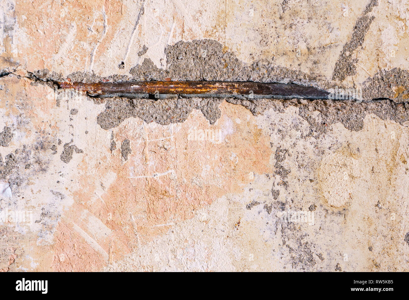 Destruction in Reinforced Concrete. Opening of Reinforcement Stock ...