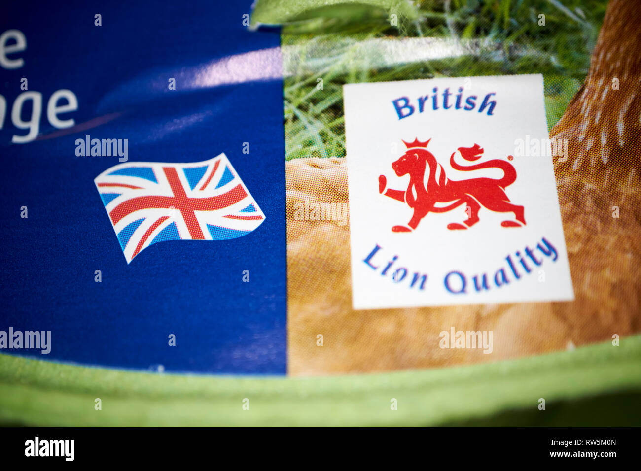 British food labelling hi-res stock photography and images - Alamy