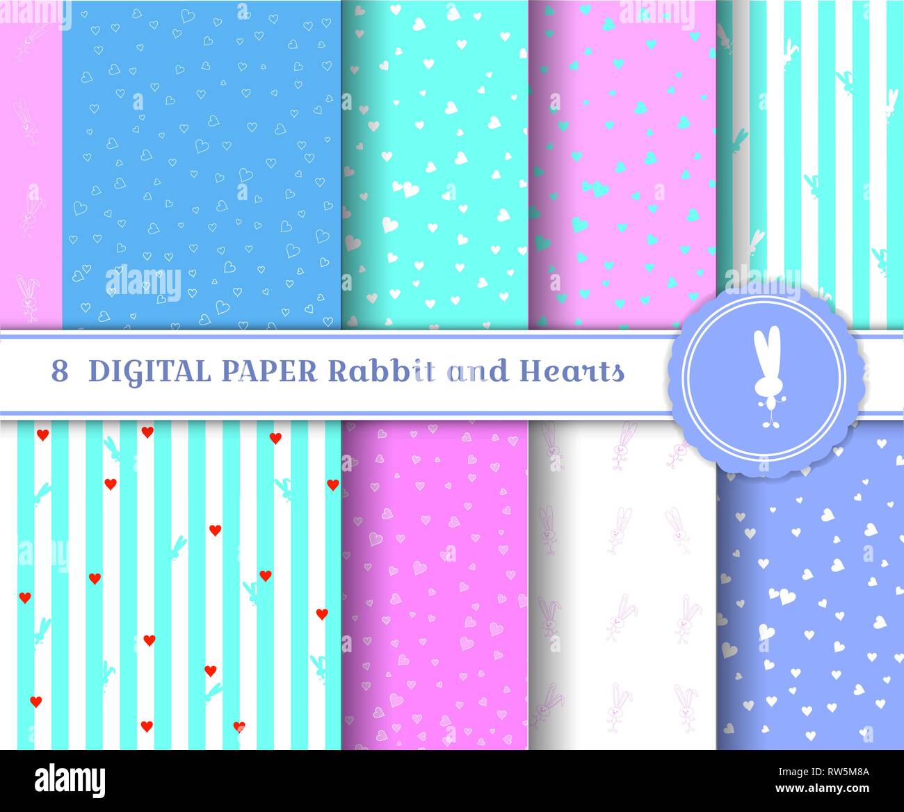 8 sheets Stock Vector Images - Alamy