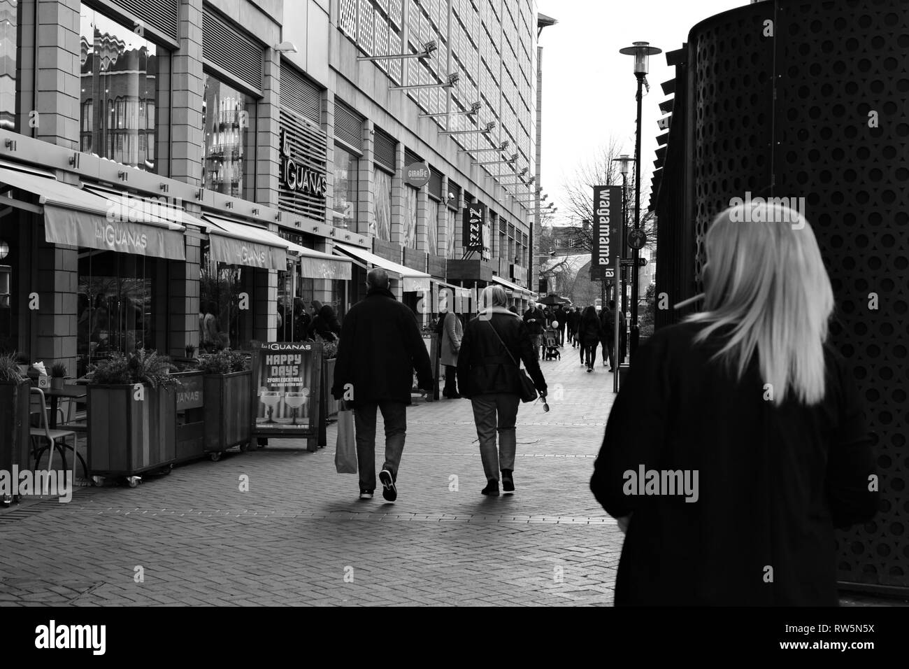 People in Street Stock Photo - Alamy