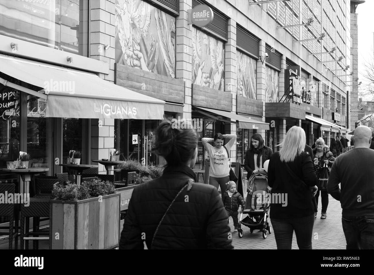 People in Street Stock Photo - Alamy