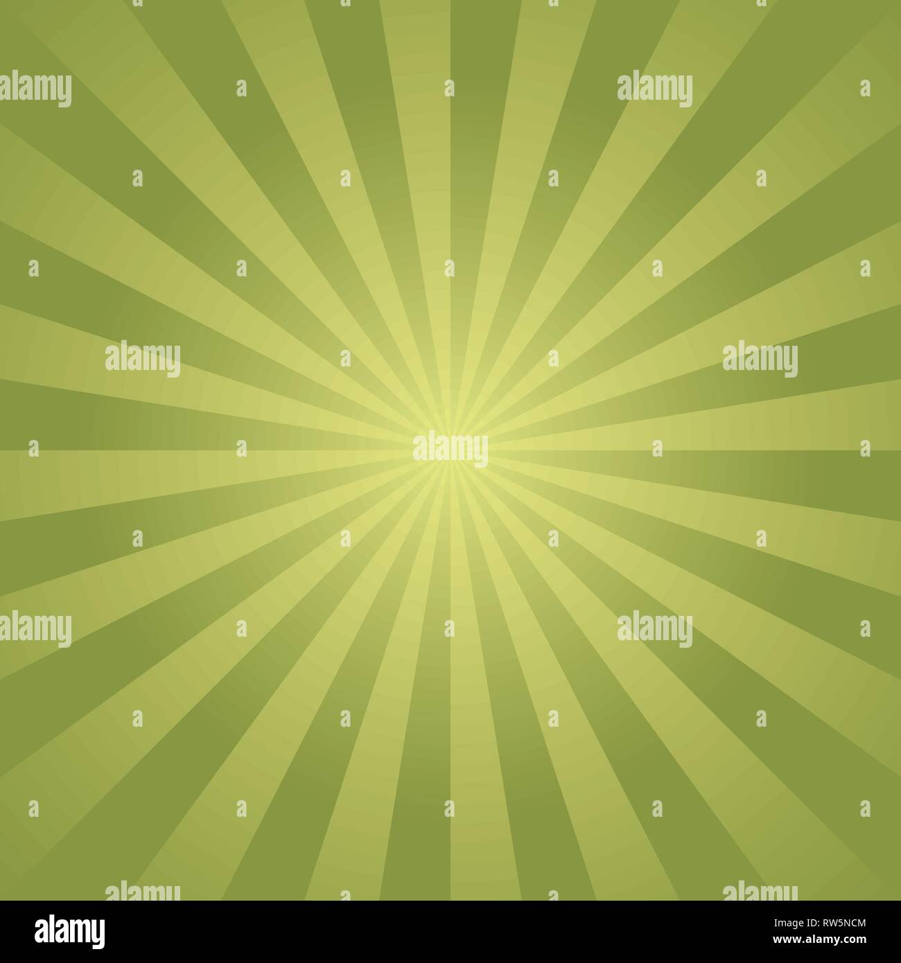 Sunburst vector pattern with green color palette Stock Vector Image ...