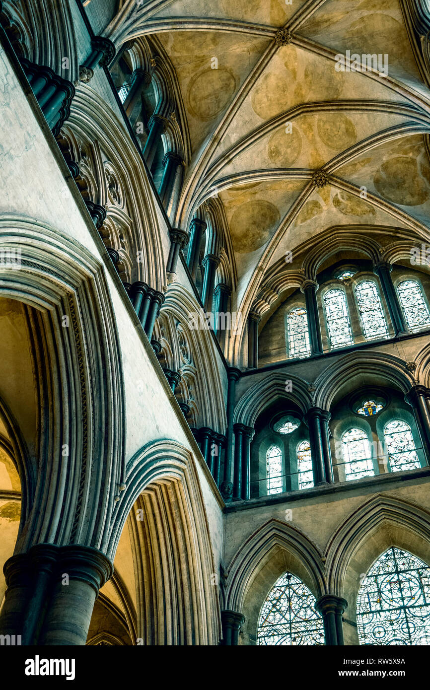Abstract view of ceiling hi-res stock photography and images - Alamy