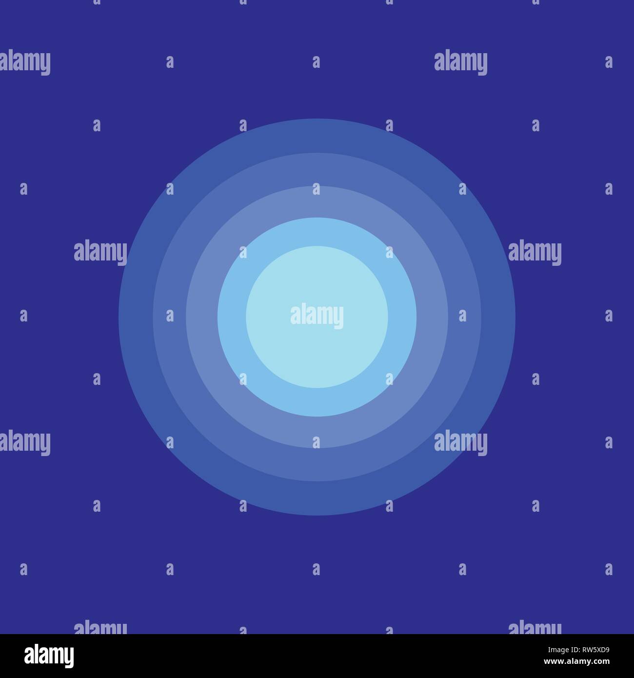 Abstract circle on the navy blue background Stock Vector Image & Art ...