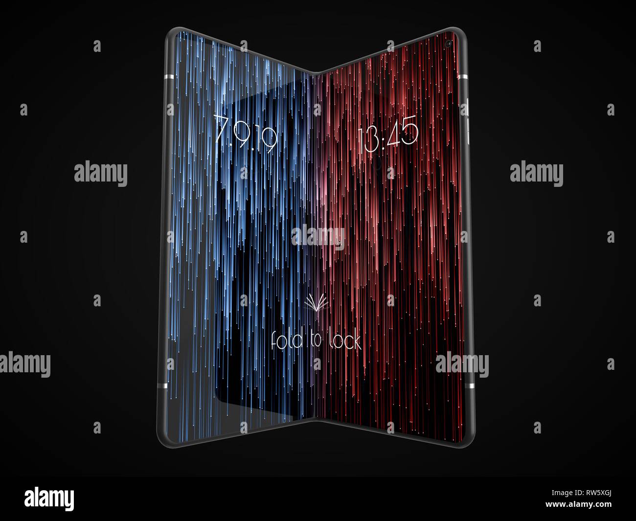 Bendable smart phone hi-res stock photography and images - Alamy